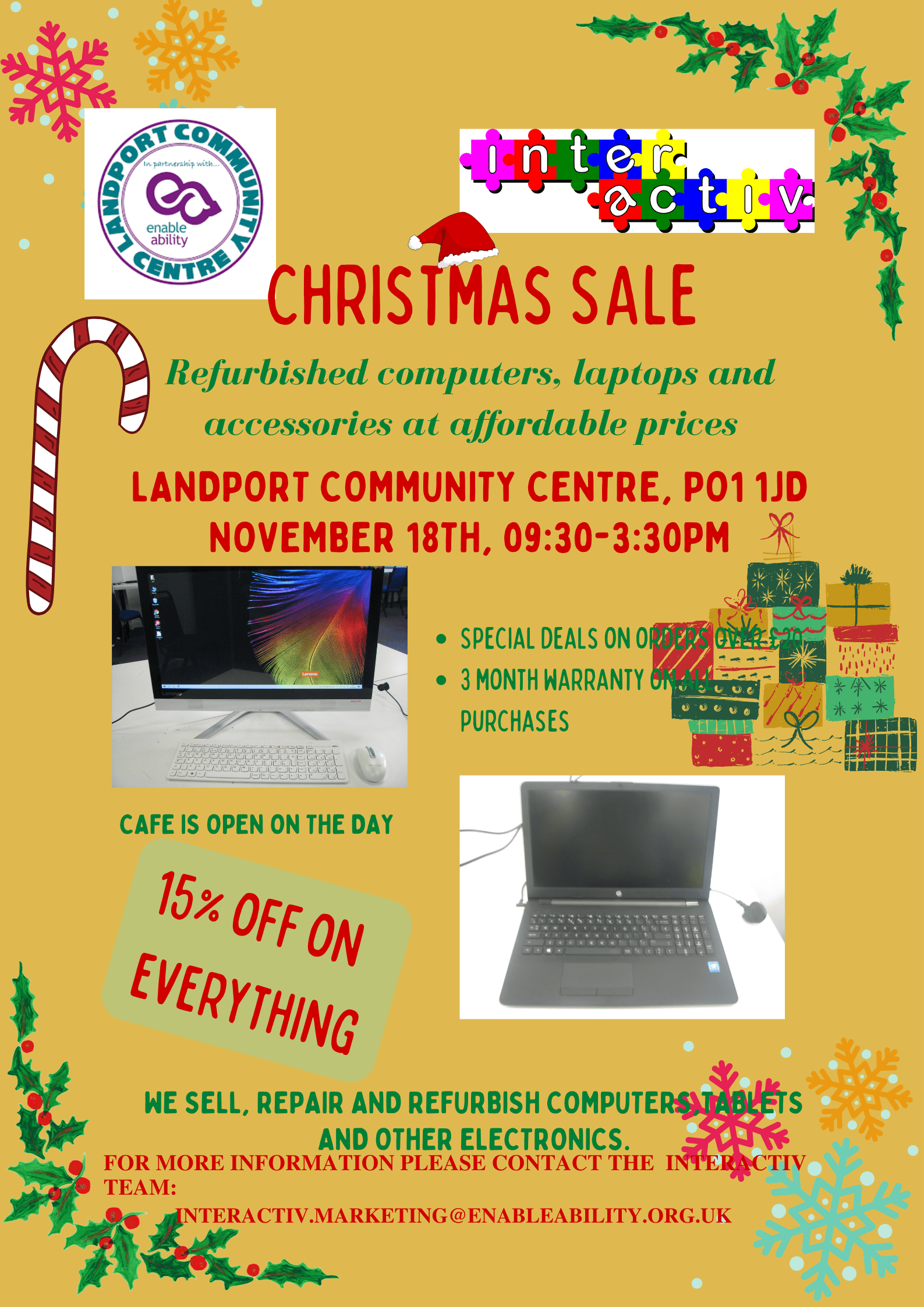 Christmas Computer Fair - Enable Ability