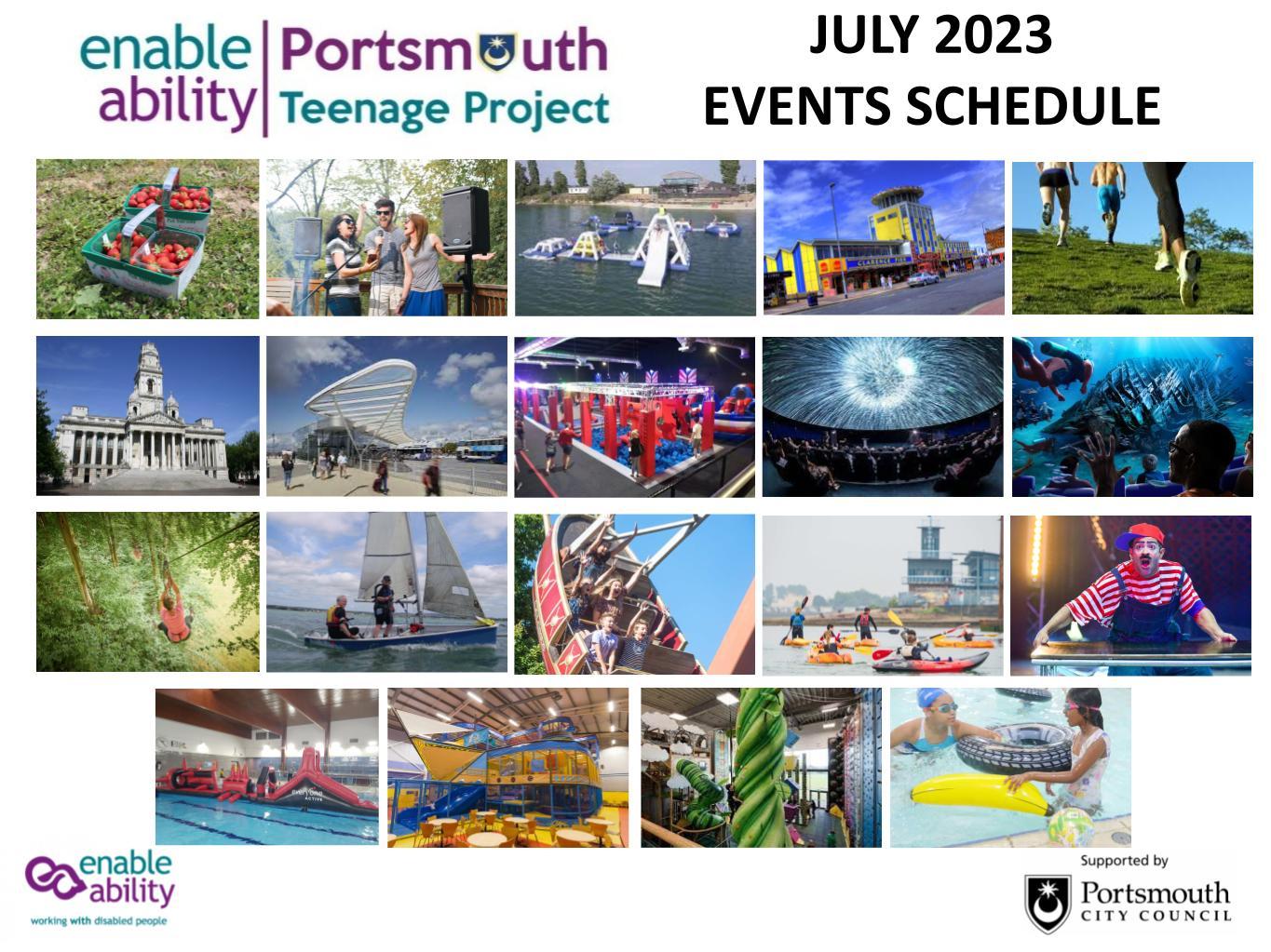 Portsmouth Teenage Project Summer Programme 2023 - Enable Ability
