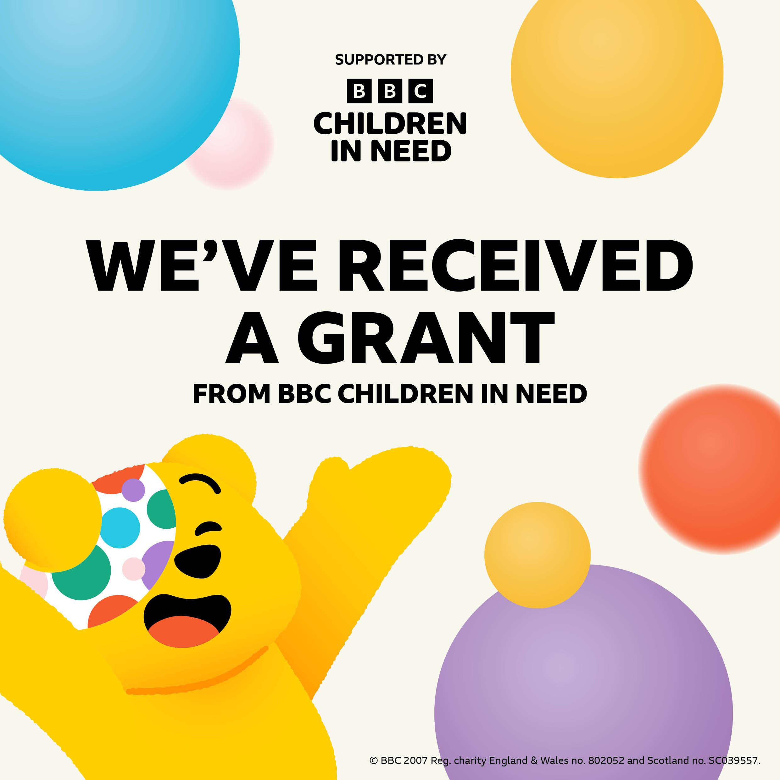 Thank you to Children in Need- funding success! - Enable Ability