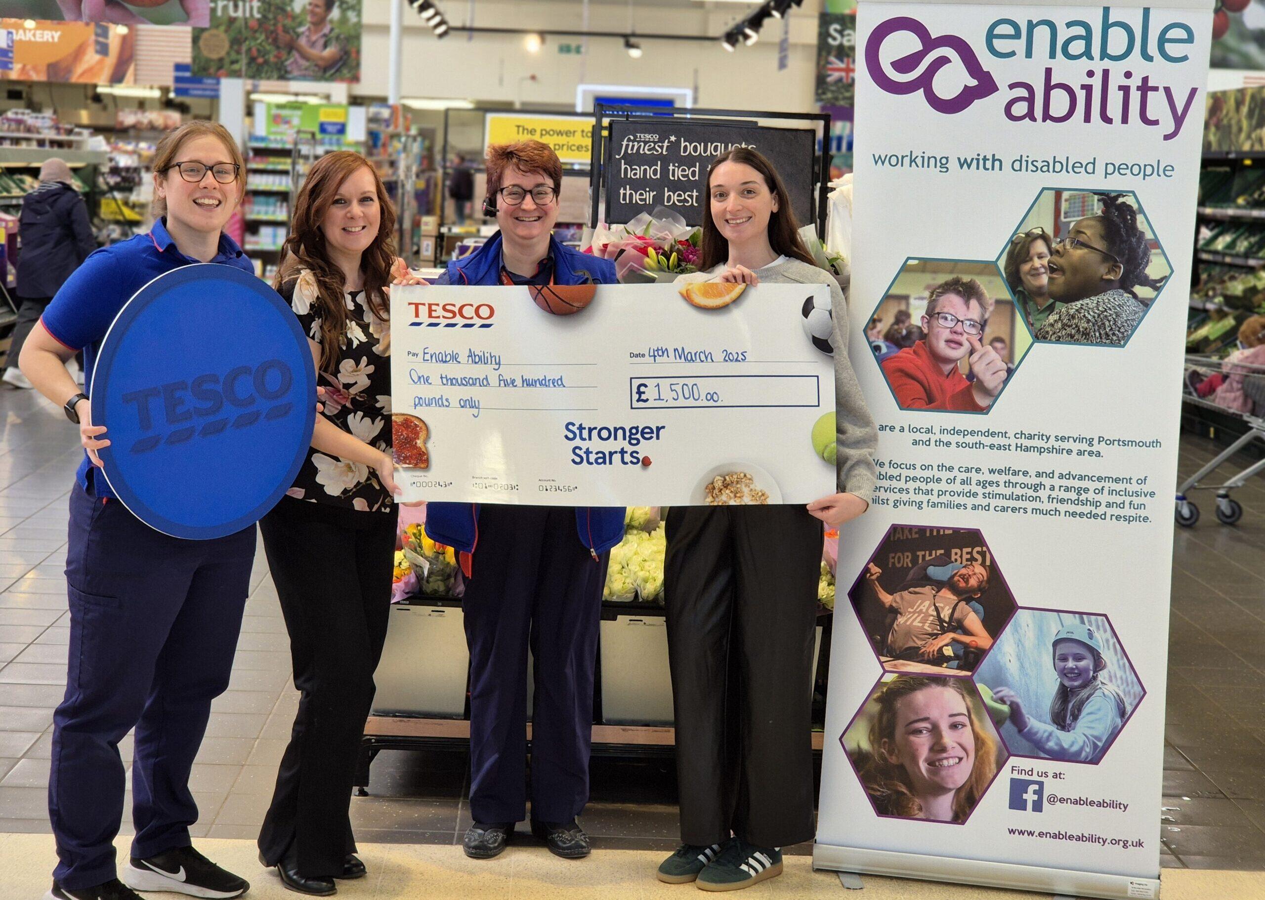 Enable Ability’s Playschemes Receive Top Grant from Tesco’s Stronger ...